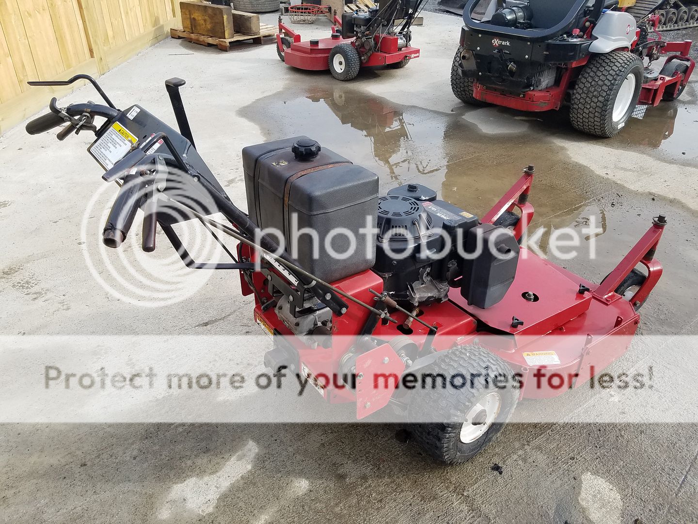 Exmark 36" Metro Walk Behind Commercial Lawn Mower Kohler Engine w/ New ...
