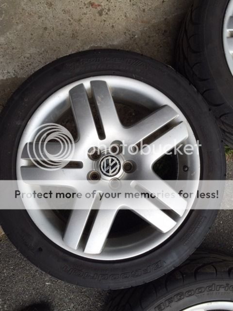 17" OEM Long Beach Wheels w/ BFG GForce KDW's | VW Vortex - Volkswagen ...